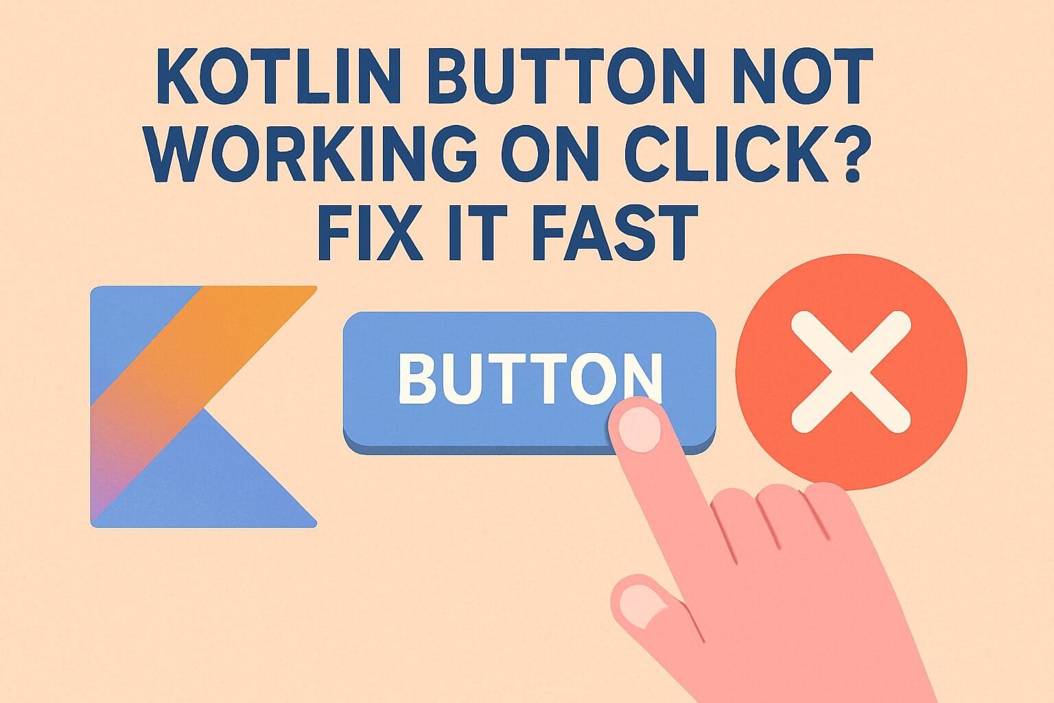 Kotlin Button Not Working On Click Heres The Fix Free Source Code