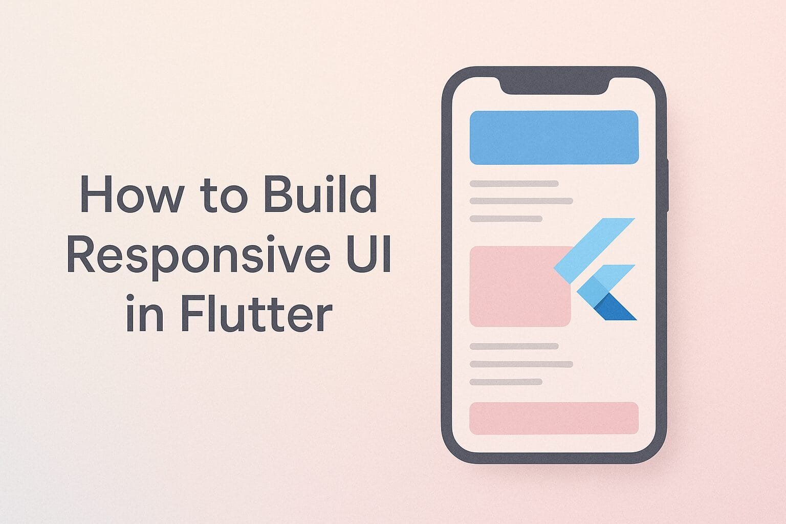How to Build Responsive UI in Flutter Easily - Free Source Code and Learn Coding