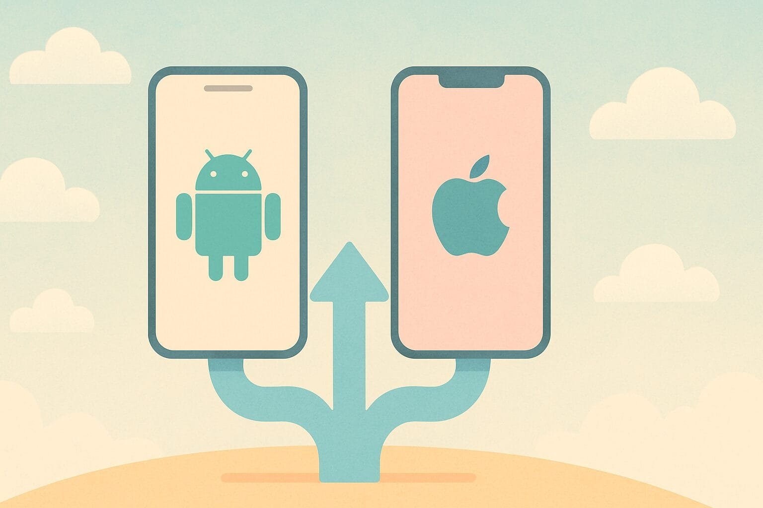 Choosing Between Android and iOS First - Free Source Code and Learn Coding