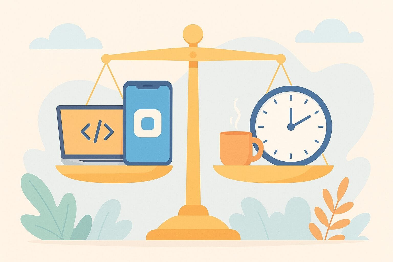 Work-Life Balance Tips for App Creators - Free Source Code and Learn Coding