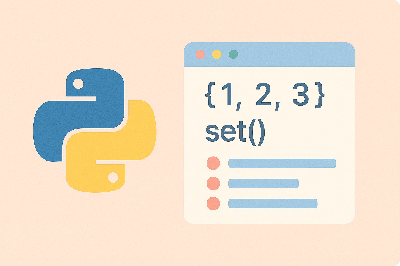 Python Set Basics and Methods - Free Source Code and Learn Coding